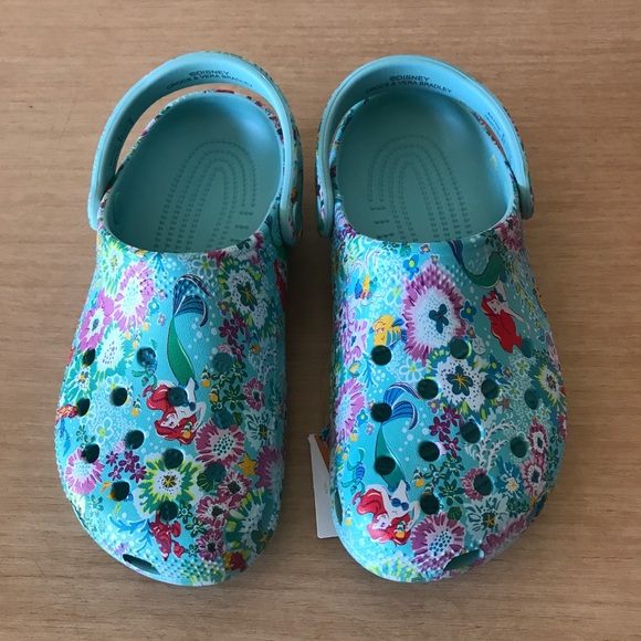 CROCS | Shoes | Vera Bradley X Disney Crocs X Ariel The Little Mermaid ...